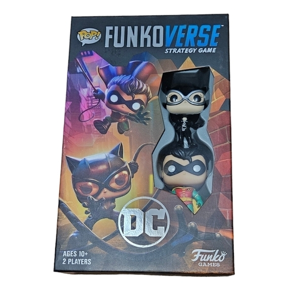 Funko | Games | Pop Funkoverse Strategy Game Dc Theme With Catwoman And ...